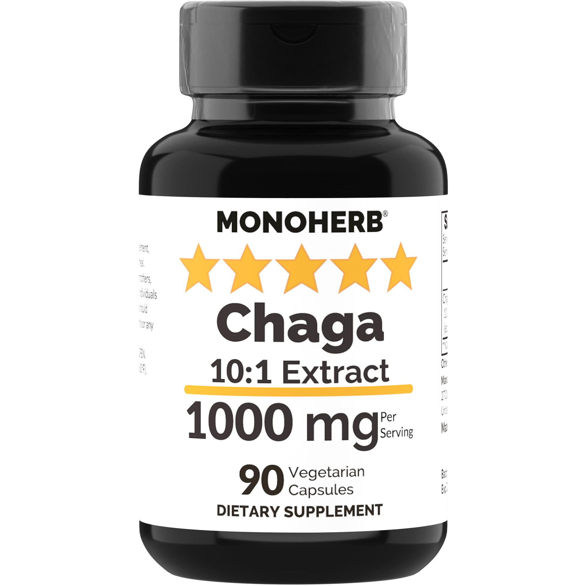 nutrient-rich chaga mushroom extract