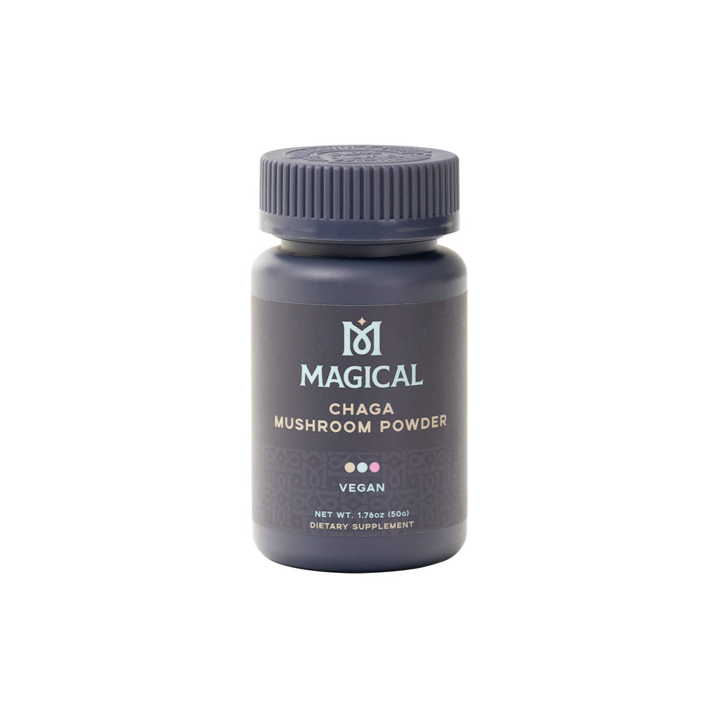 nutrient-rich chaga mushroom powder