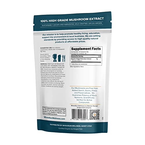 nutrient-rich chaga mushroom supplement