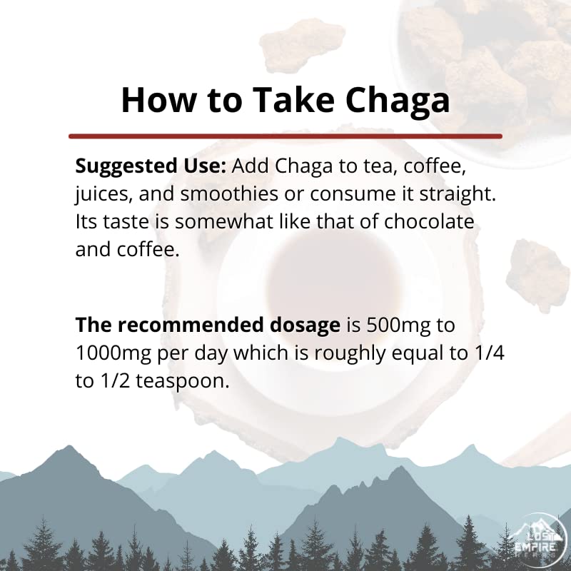 nutrient-rich chaga mushrooms for vitality