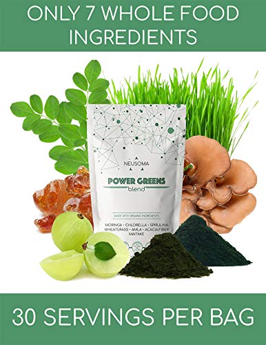 nutrient-rich chlorella and moringa