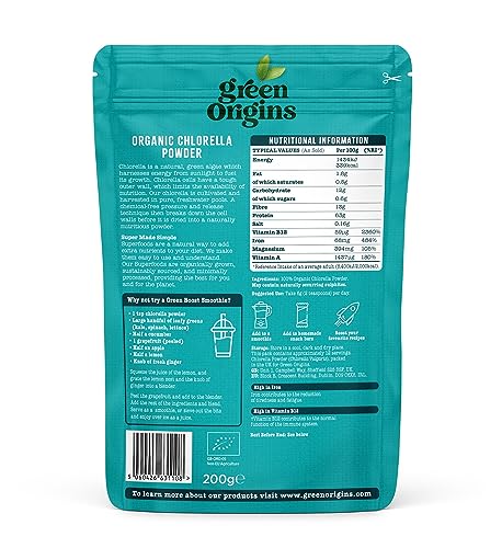 nutrient-rich chlorella for detox