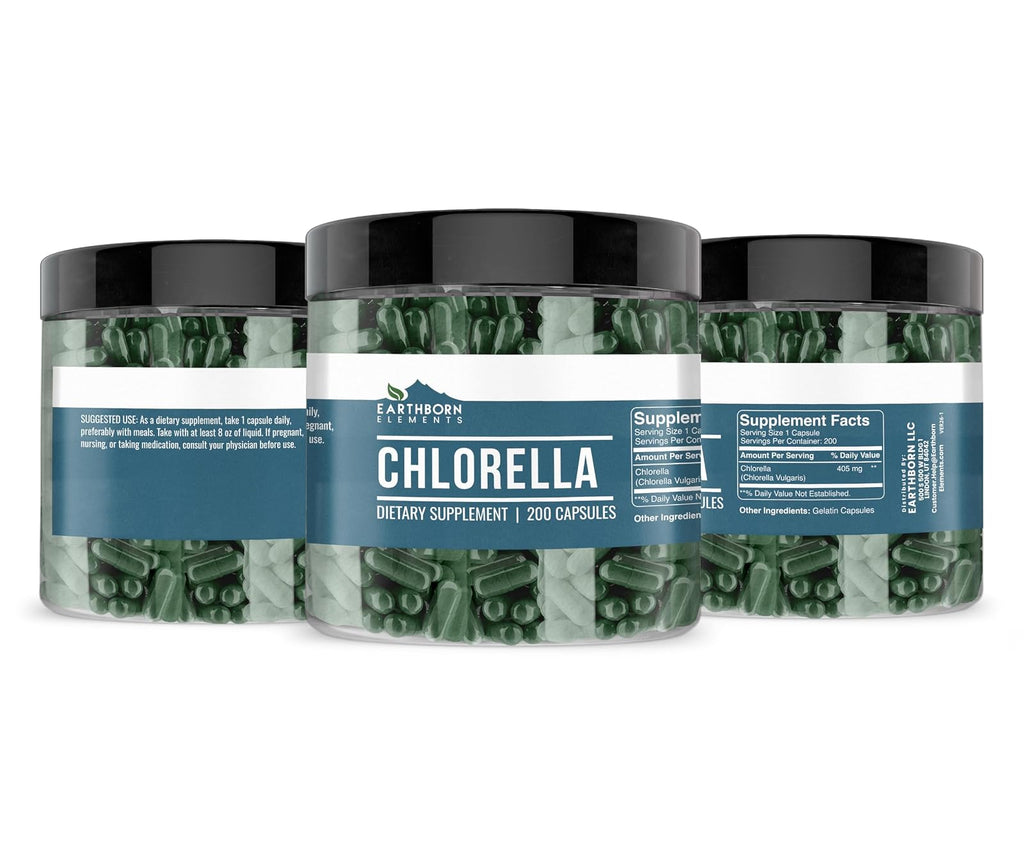 nutrient-rich chlorella for energy boost
