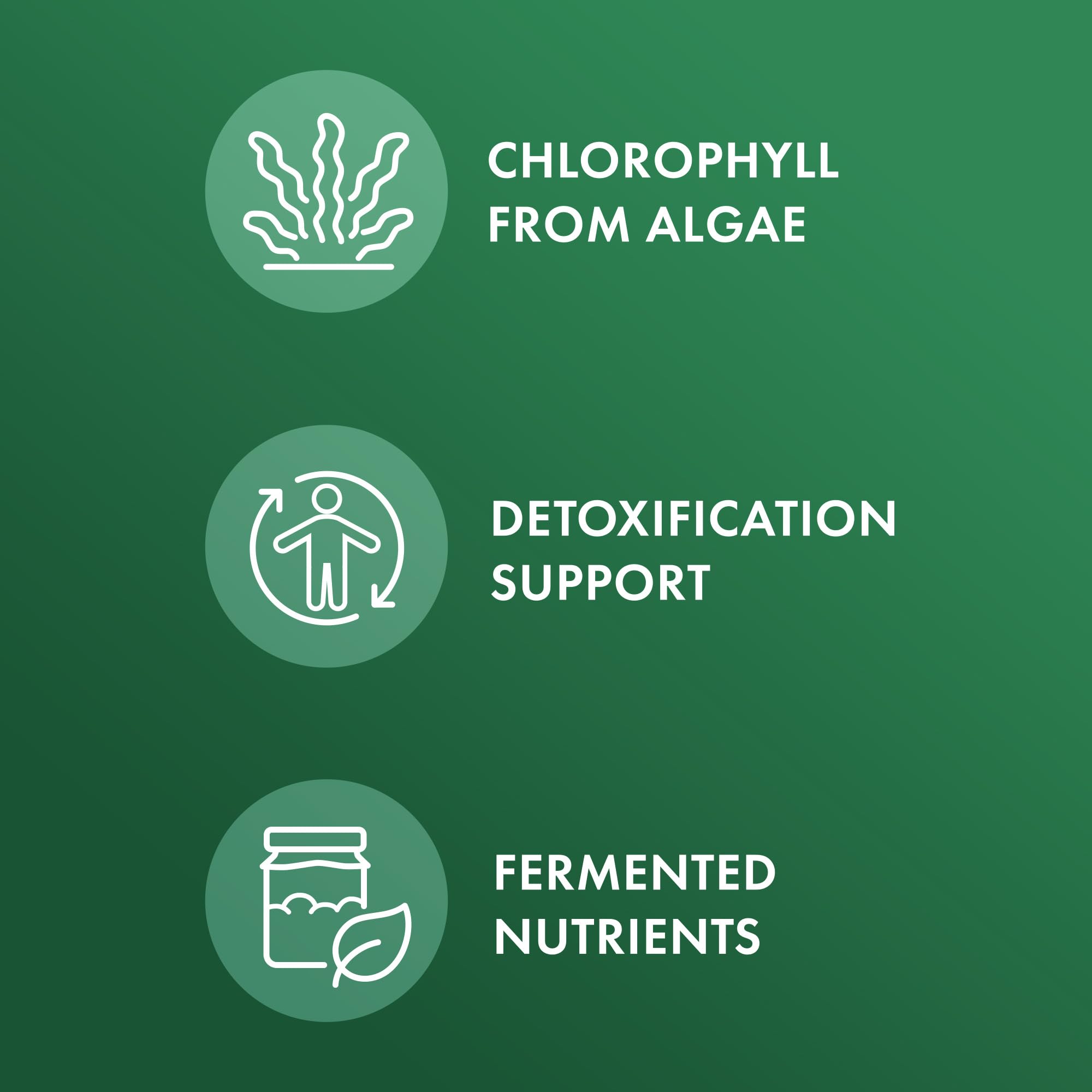nutrient-rich chlorella for vitality