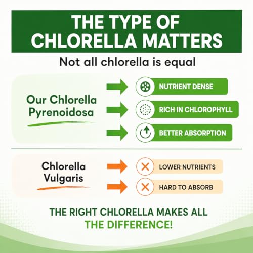 nutrient-rich chlorella for vitality