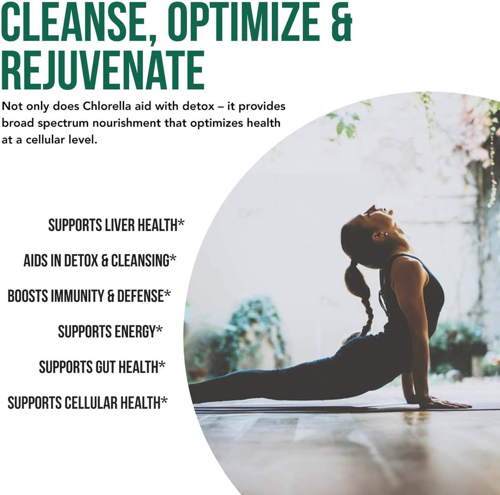 nutrient-rich chlorella for wellness