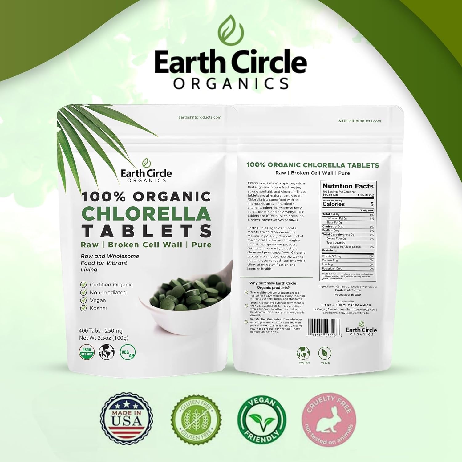 nutrient-rich chlorella for wellness