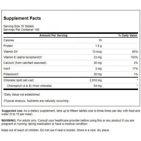 nutrient-rich chlorella for wellness