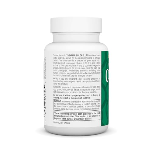 nutrient-rich chlorella green superfood