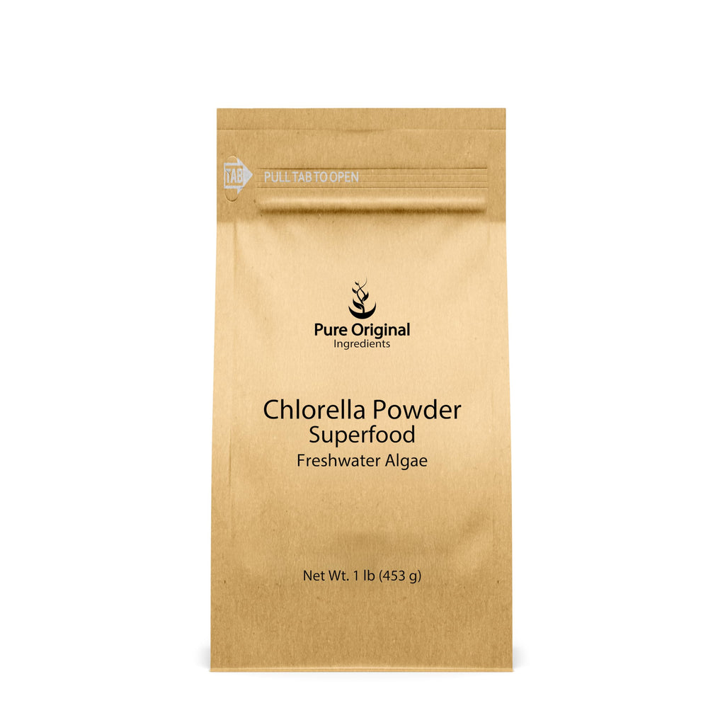 nutrient-rich chlorella powder supplement