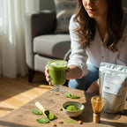 nutrient-rich chlorella superfood powder