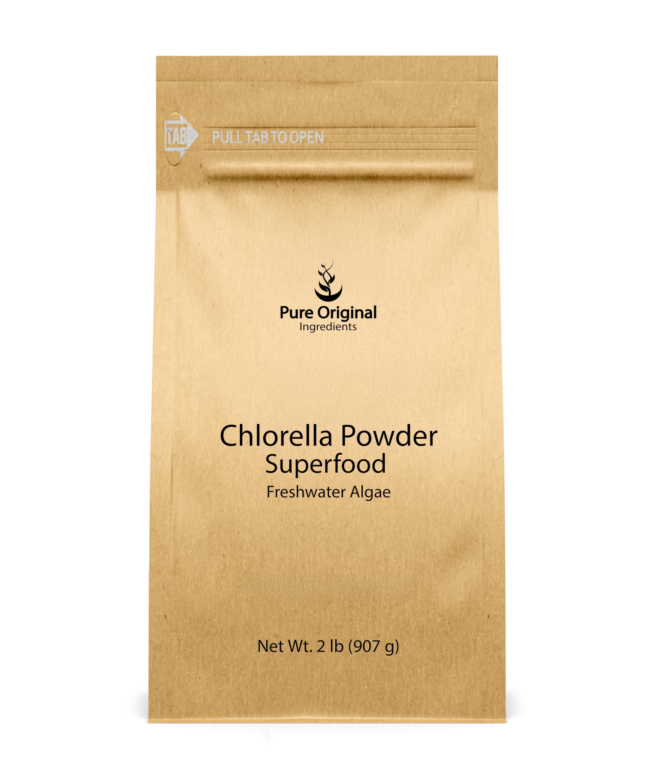 nutrient-rich chlorella superfood powder