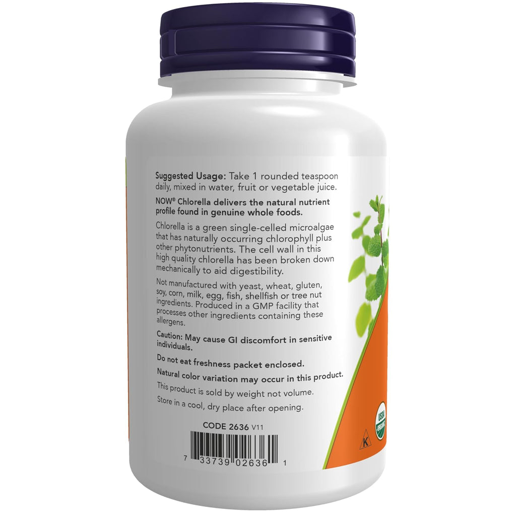 Nutrient-rich chlorella superfood supplement