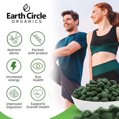 nutrient-rich chlorella tablets for health