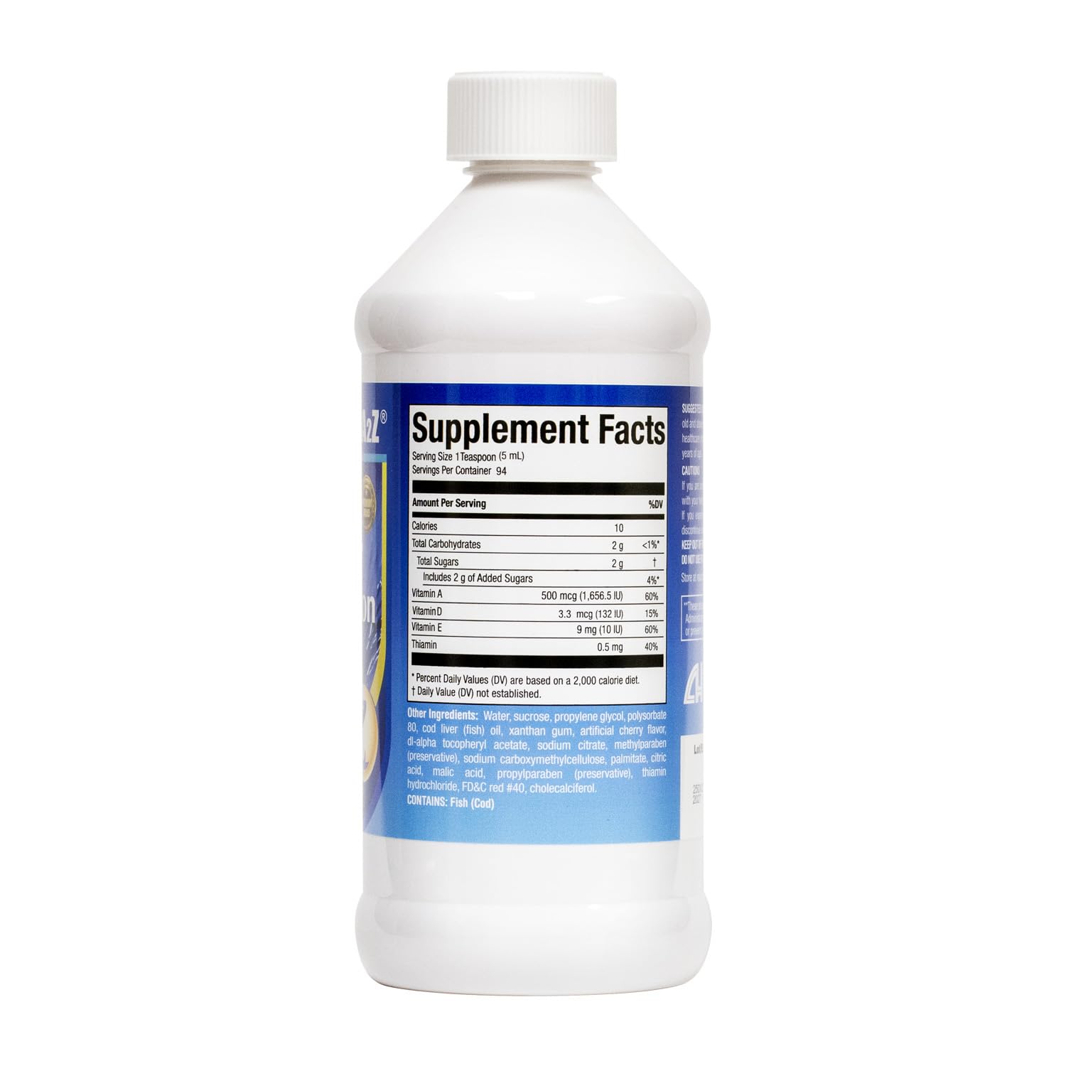 nutrient-rich cod liver oil supplement