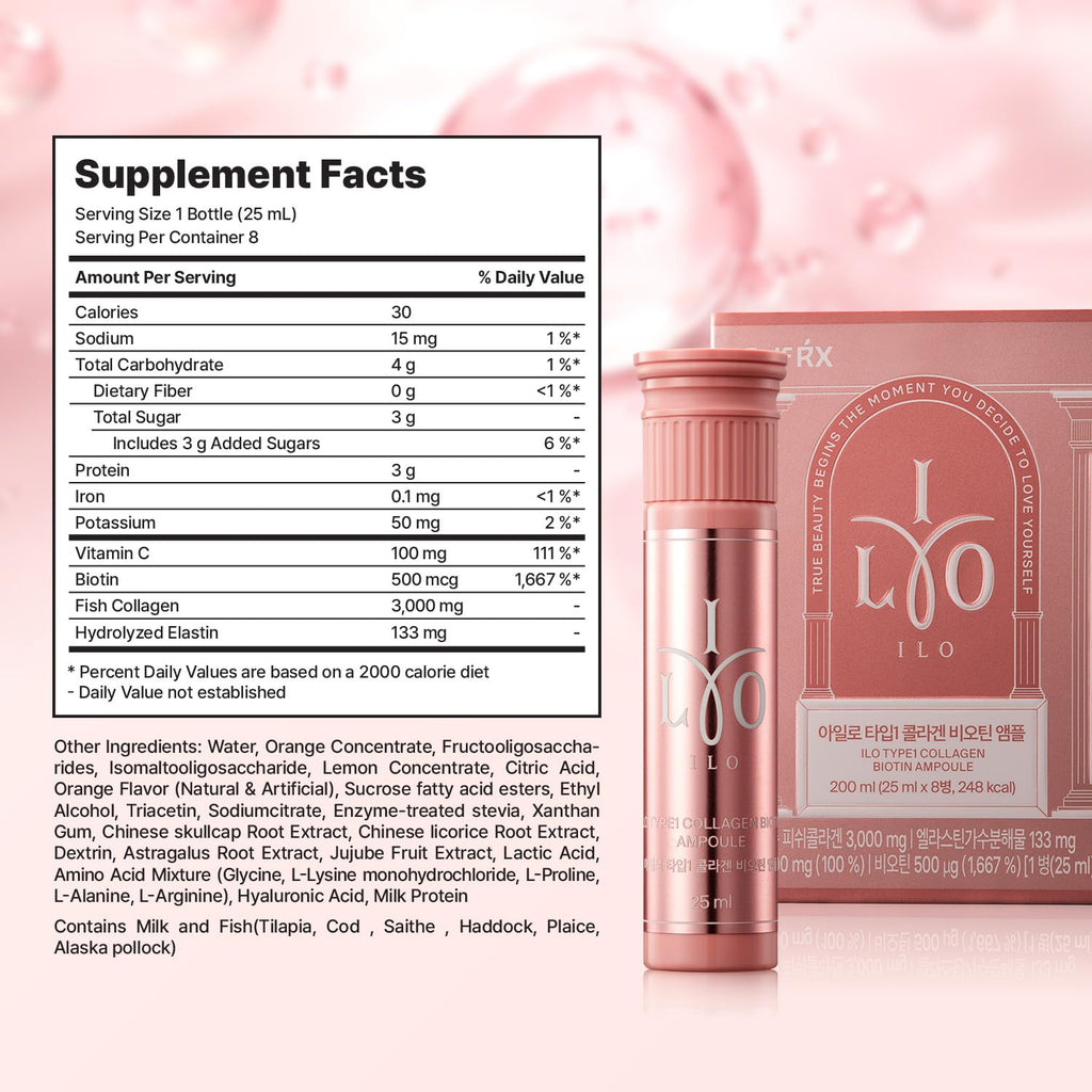 nutrient-rich collagen beverage