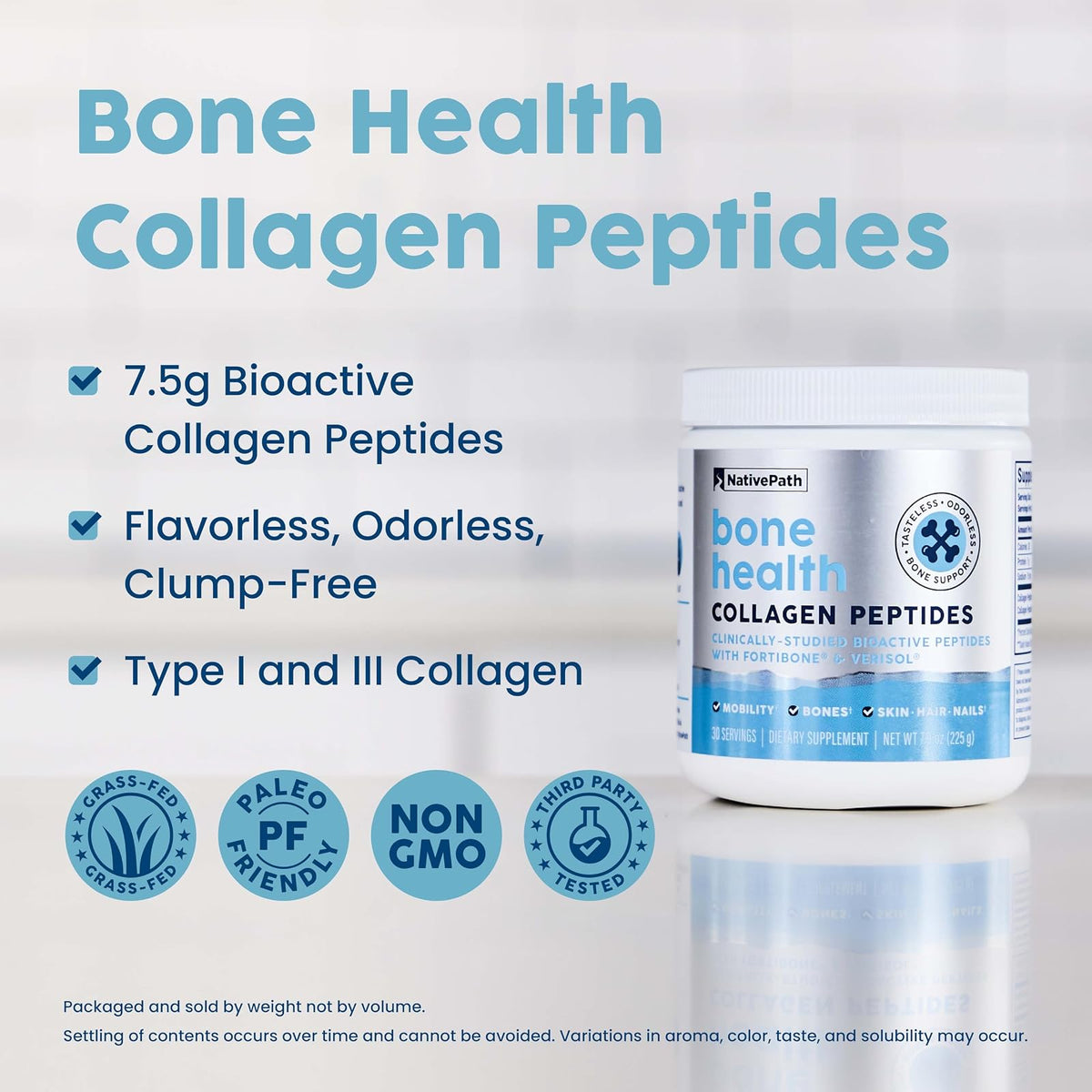 Nutrient-rich collagen for strong bones
