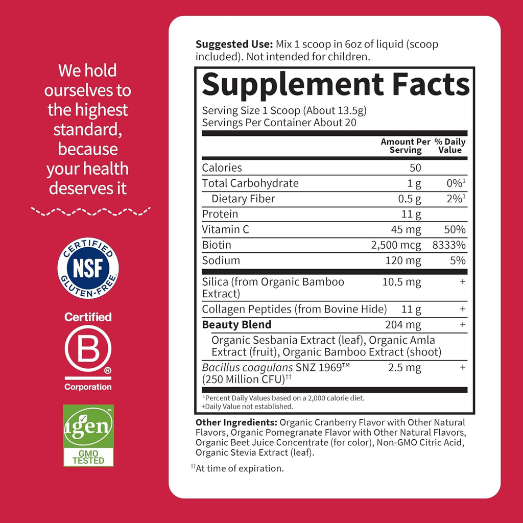 Nutrient-rich collagen for wellness