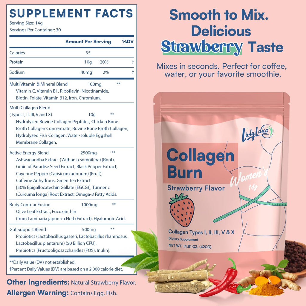 Nutrient-rich collagen powder for vitality