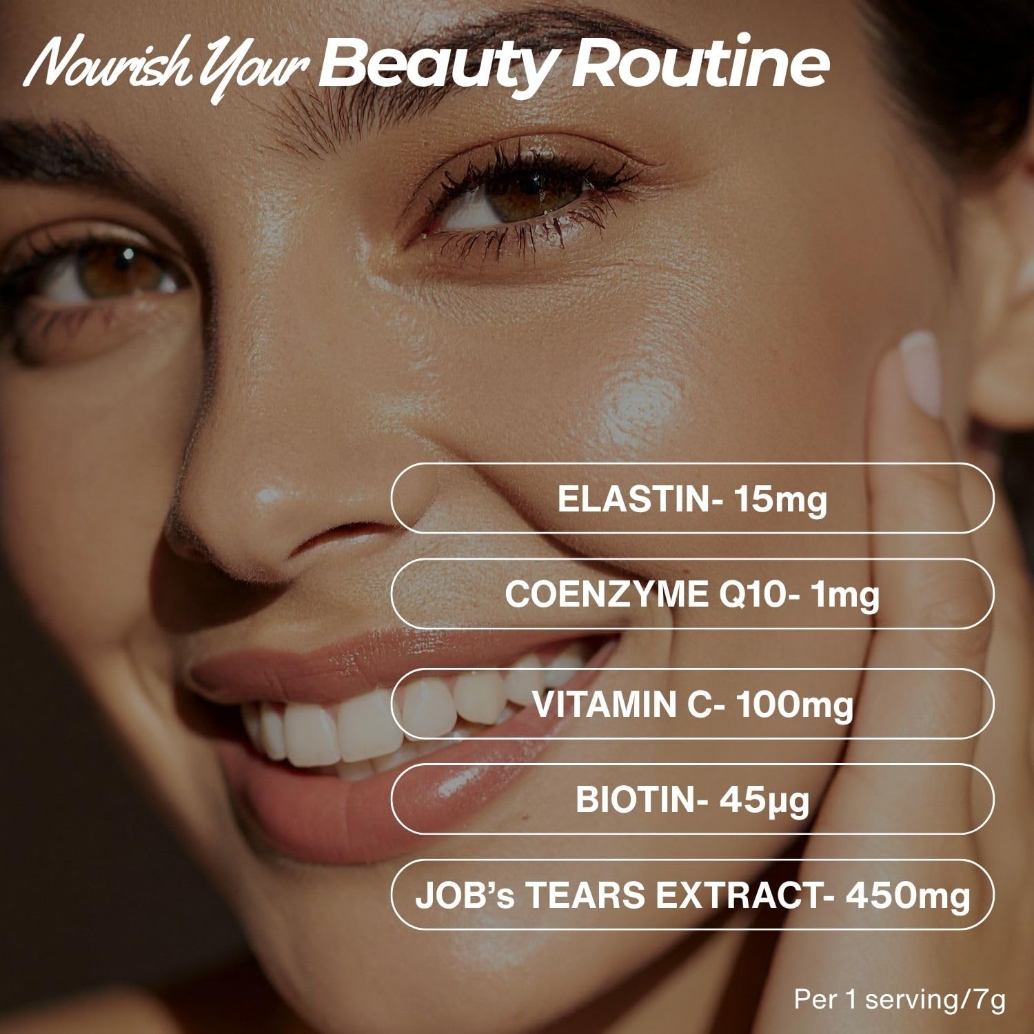 Nutrient-rich collagen powder supplement