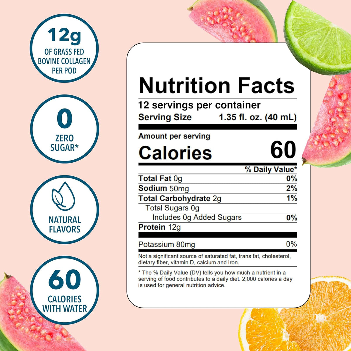Nutrient-rich collagen protein supplement