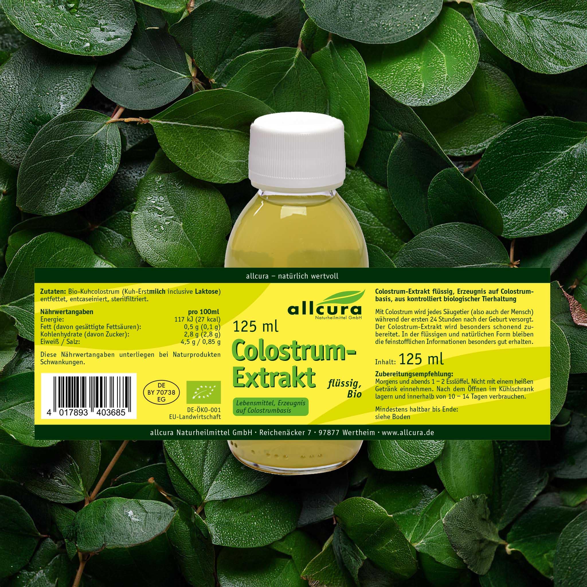 nutrient-rich colostrum extract