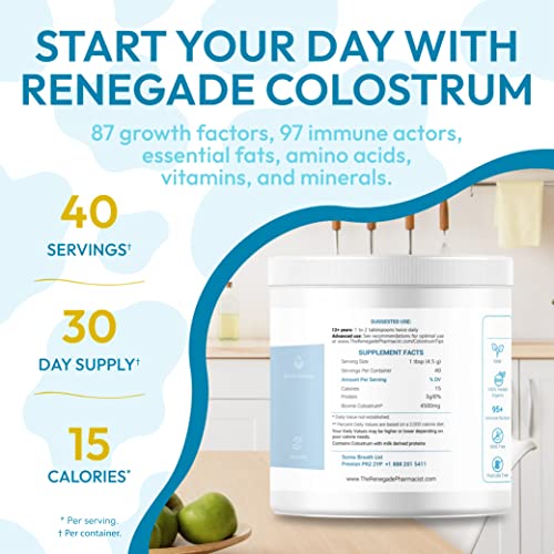 Nutrient-rich colostrum for daily health