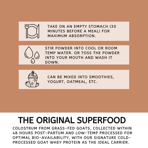 nutrient-rich colostrum for health