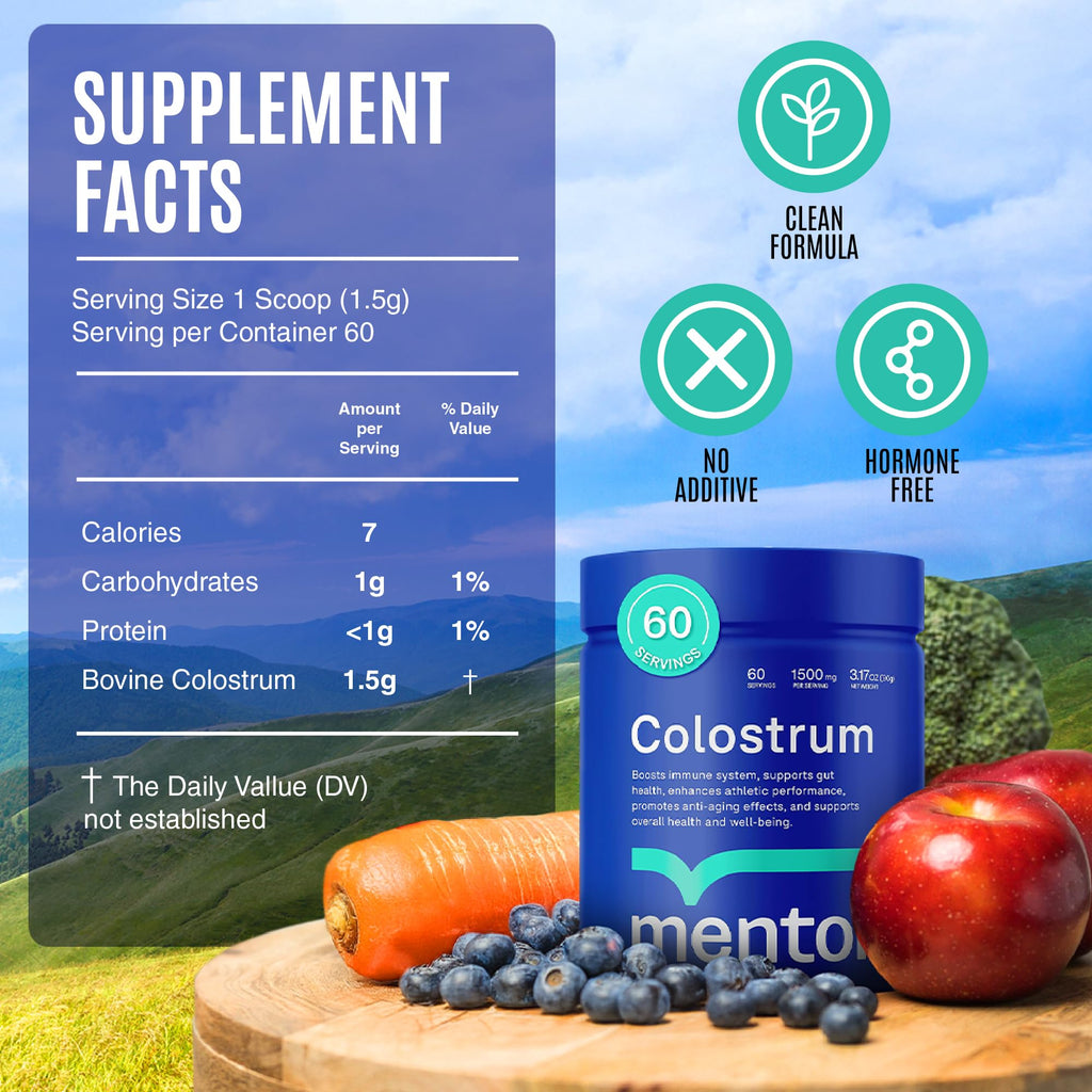 Nutrient-rich colostrum for immune boost