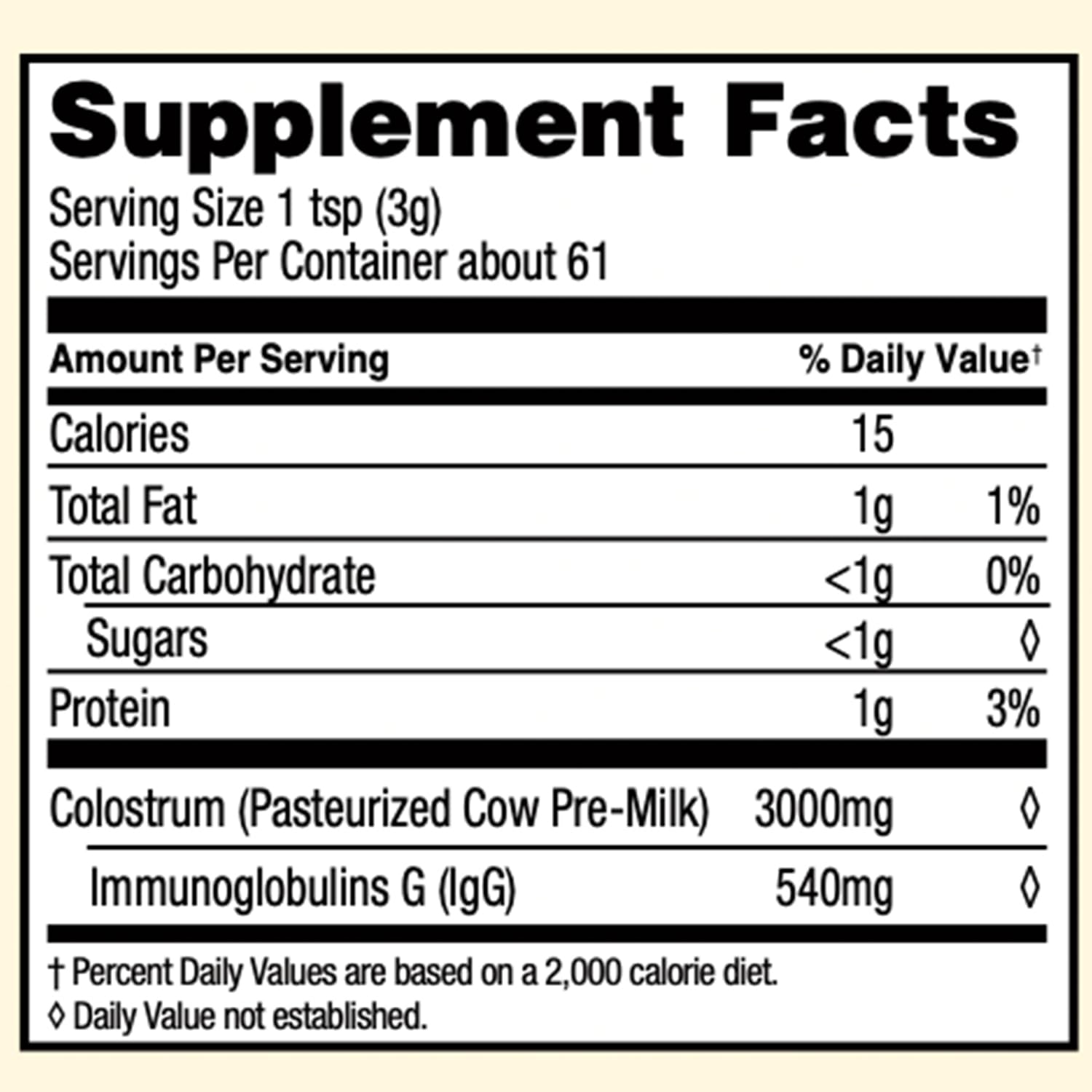 nutrient-rich colostrum for kids