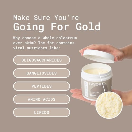 Nutrient-rich colostrum for overall health