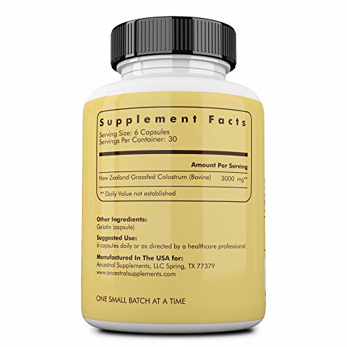 nutrient-rich colostrum for overall vitality