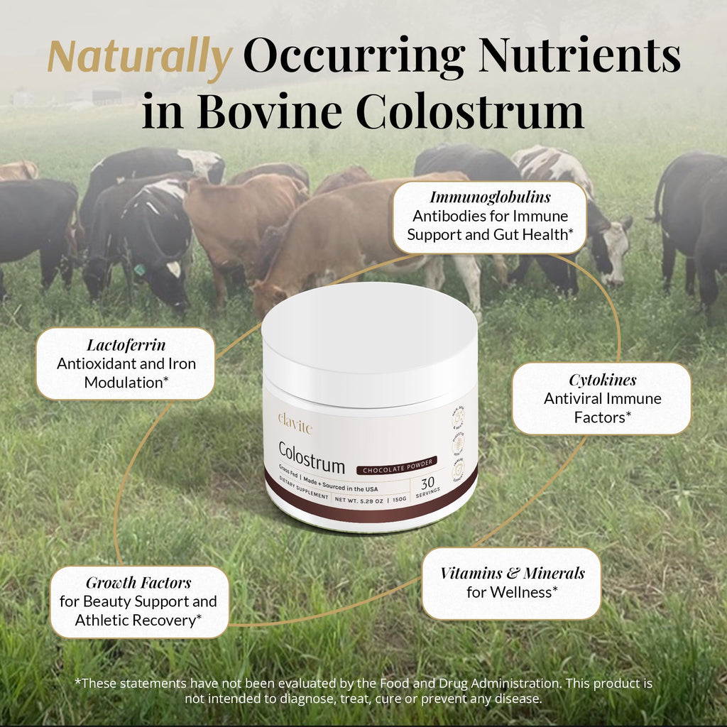 nutrient-rich colostrum for skin radiance