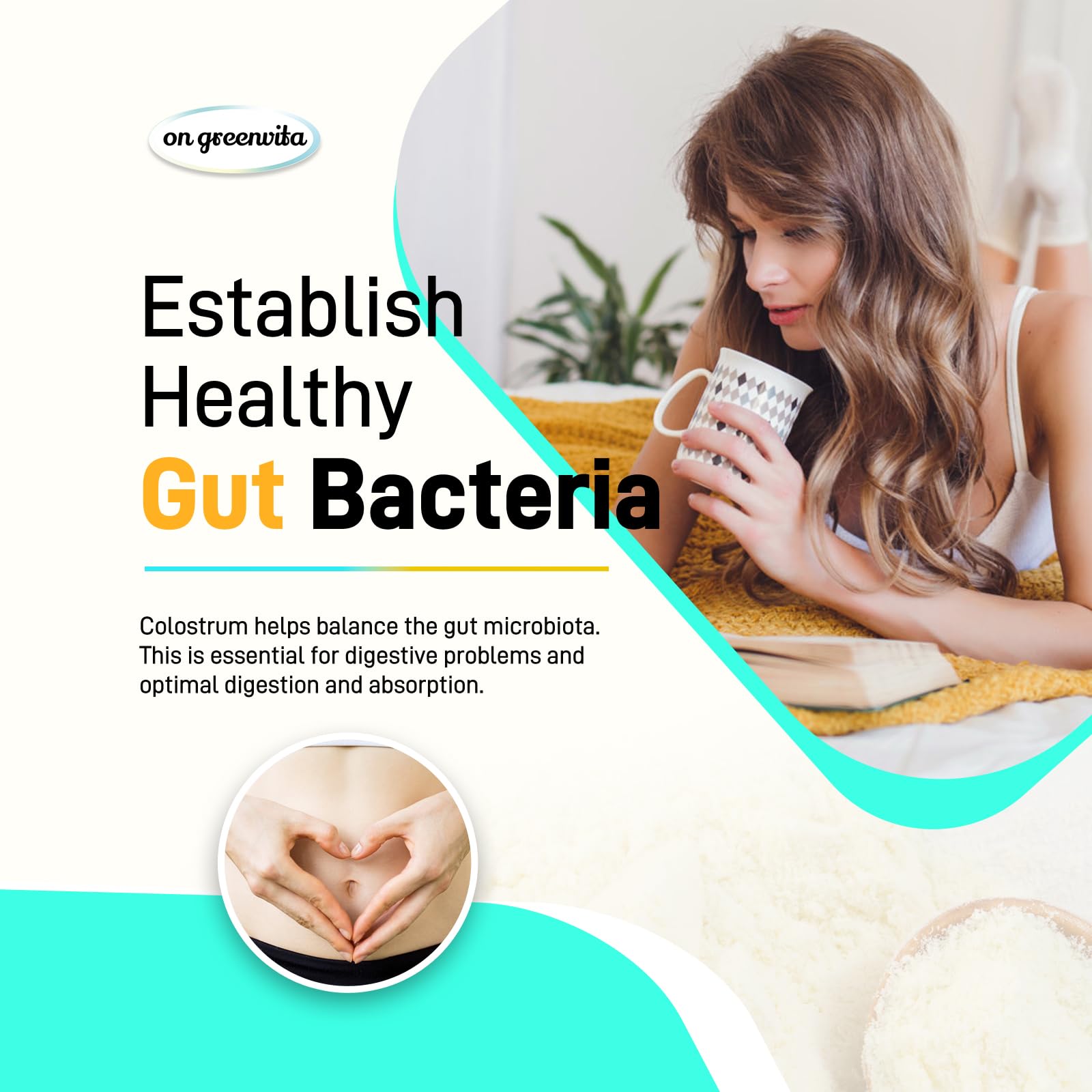 Nutrient-rich colostrum for vitality