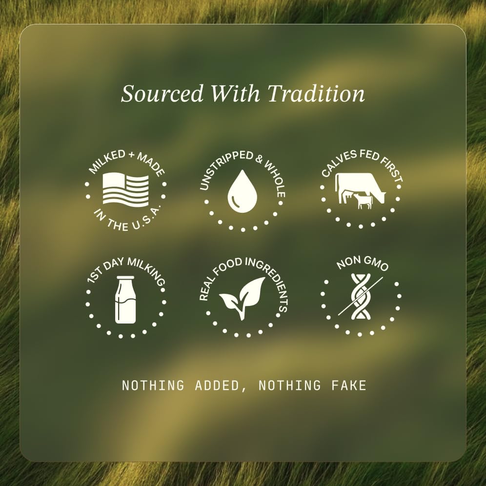 Nutrient-rich colostrum for wellness