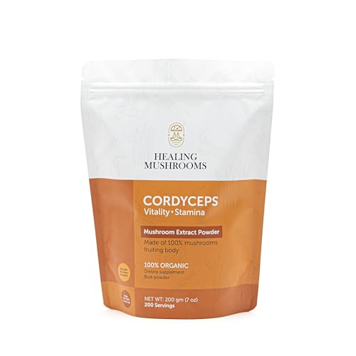 nutrient-rich CORDYCEPS mushroom powder