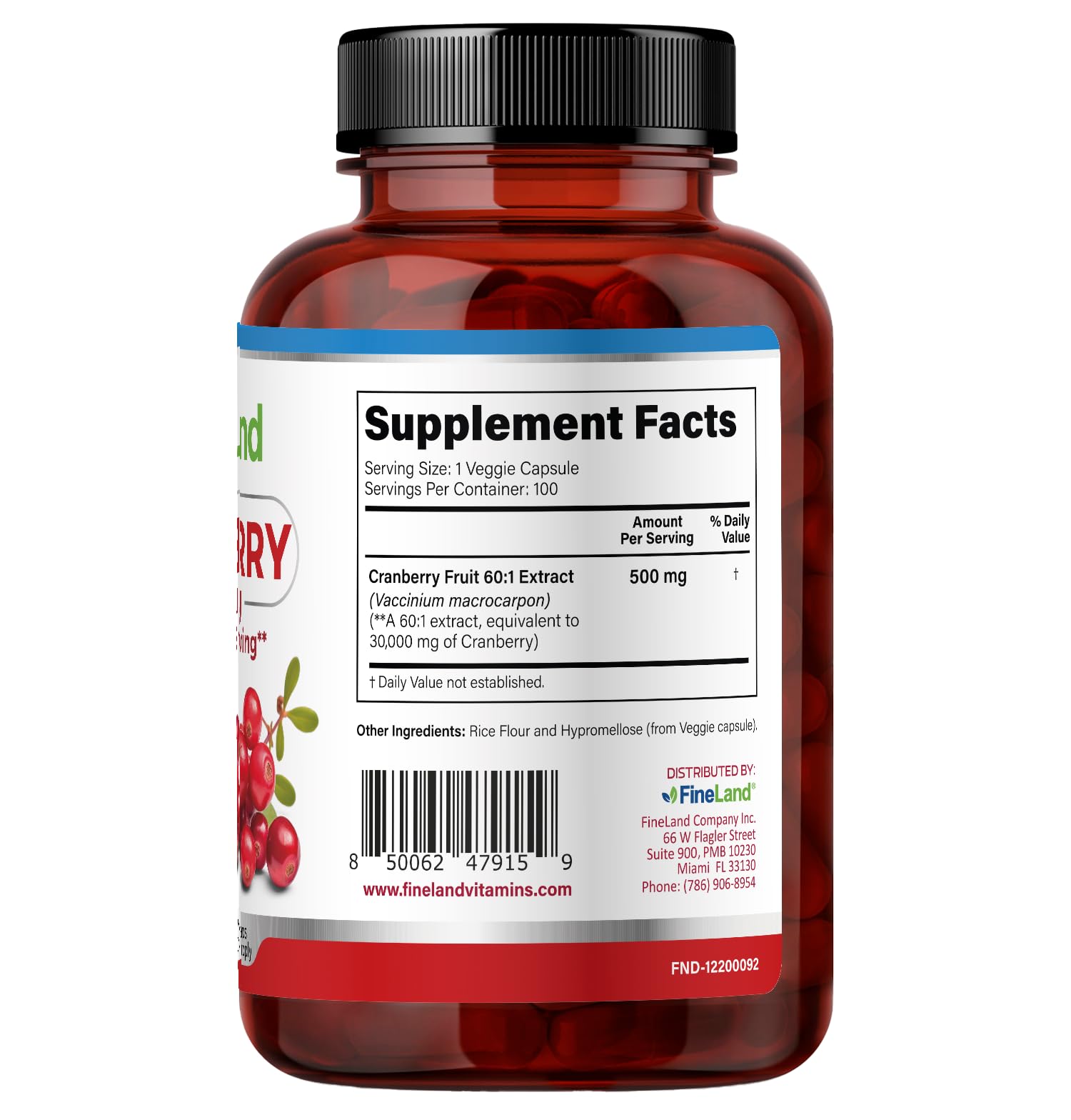 nutrient-rich cranberry extract for immunity