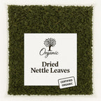 Nutrient-rich dried nettle leaf infusion