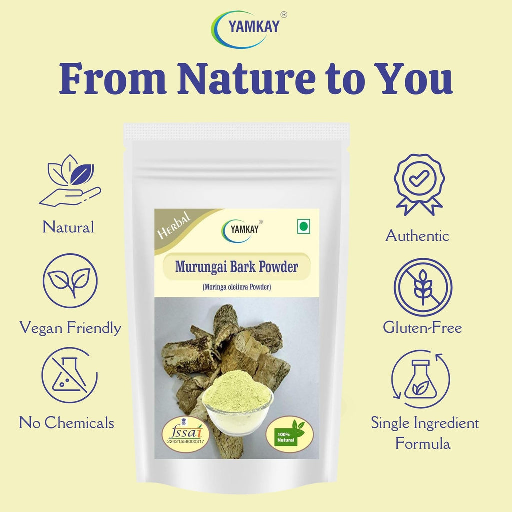 nutrient-rich drumstick bark powder