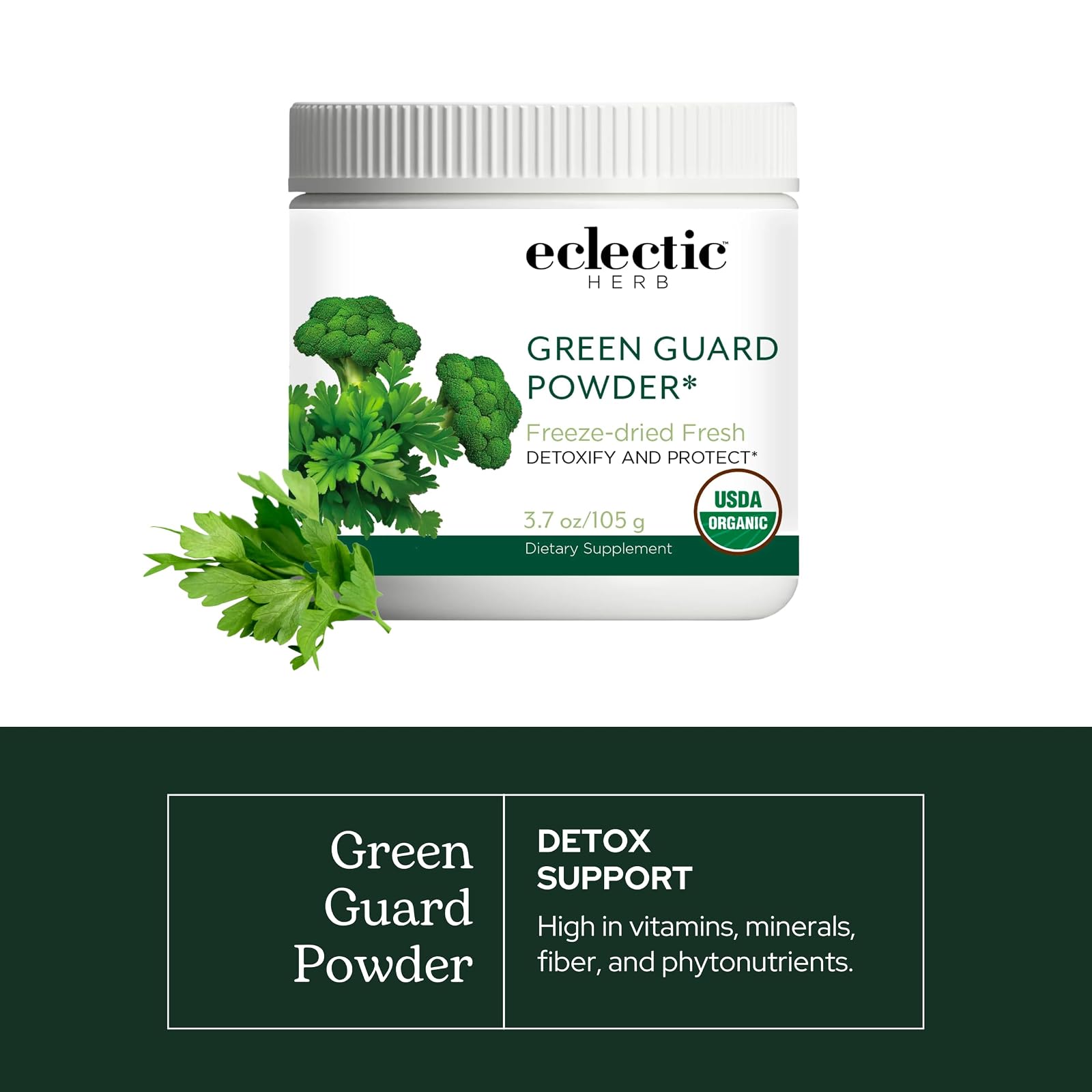 Nutrient-rich Eclectic Herb greens powder