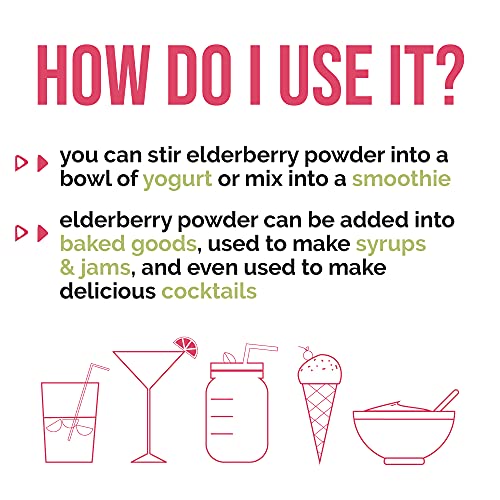nutrient-rich elderberry fruit extract