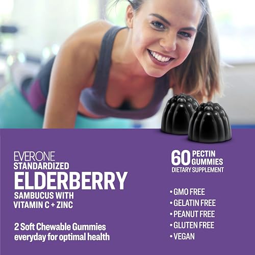 nutrient-rich elderberry gummy formula