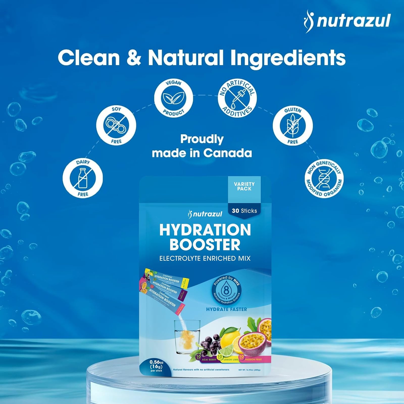 nutrient-rich electrolyte drink mix