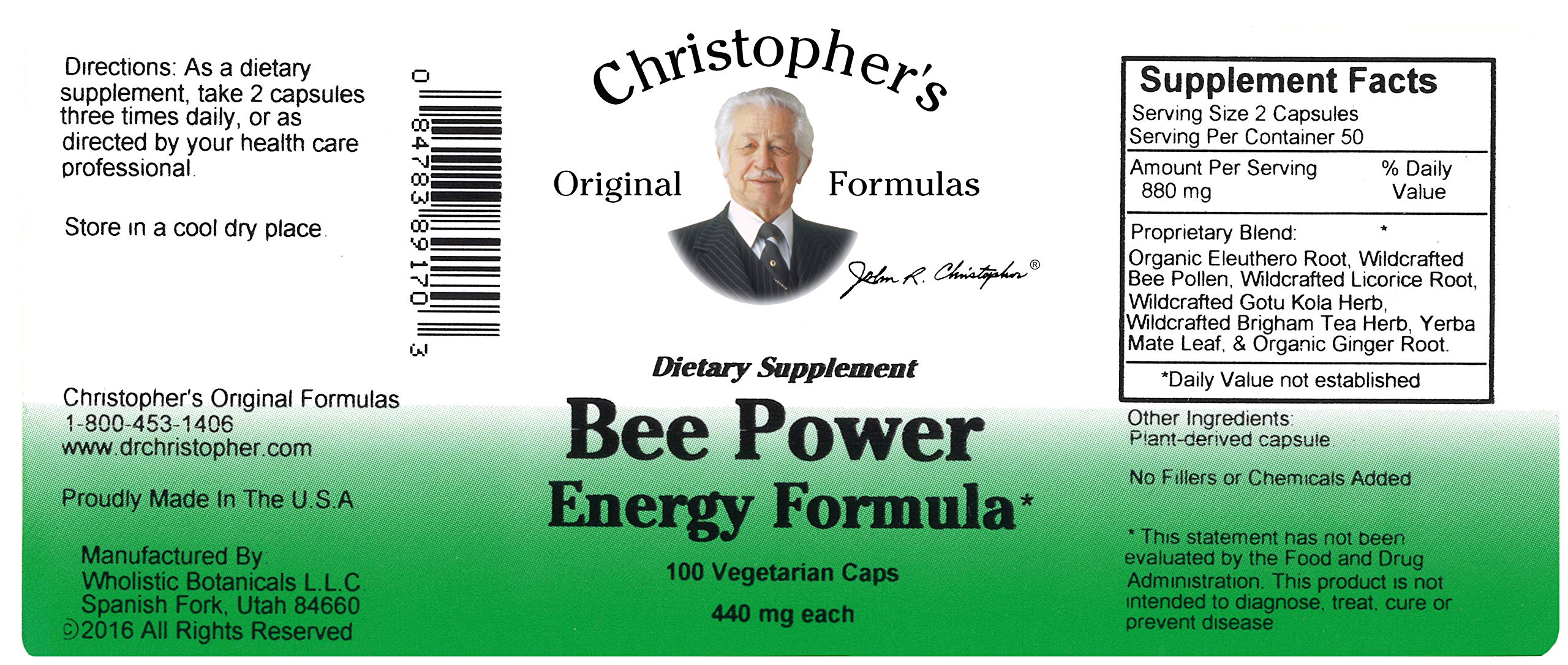 nutrient-rich energy supplement capsules