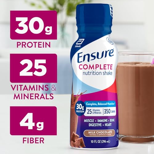 Nutrient-rich Ensure COMPLETE shake