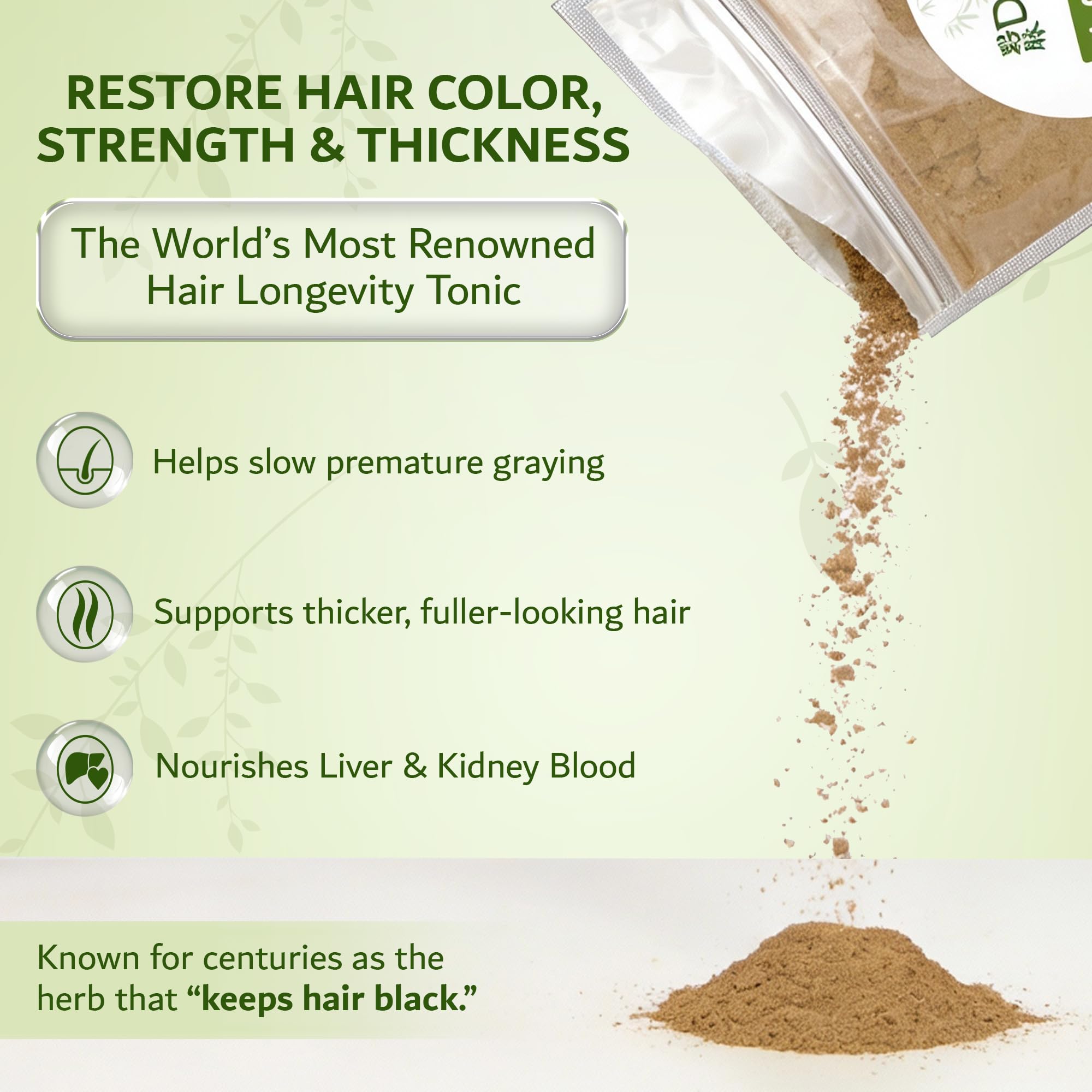 nutrient-rich fo-ti root powder
