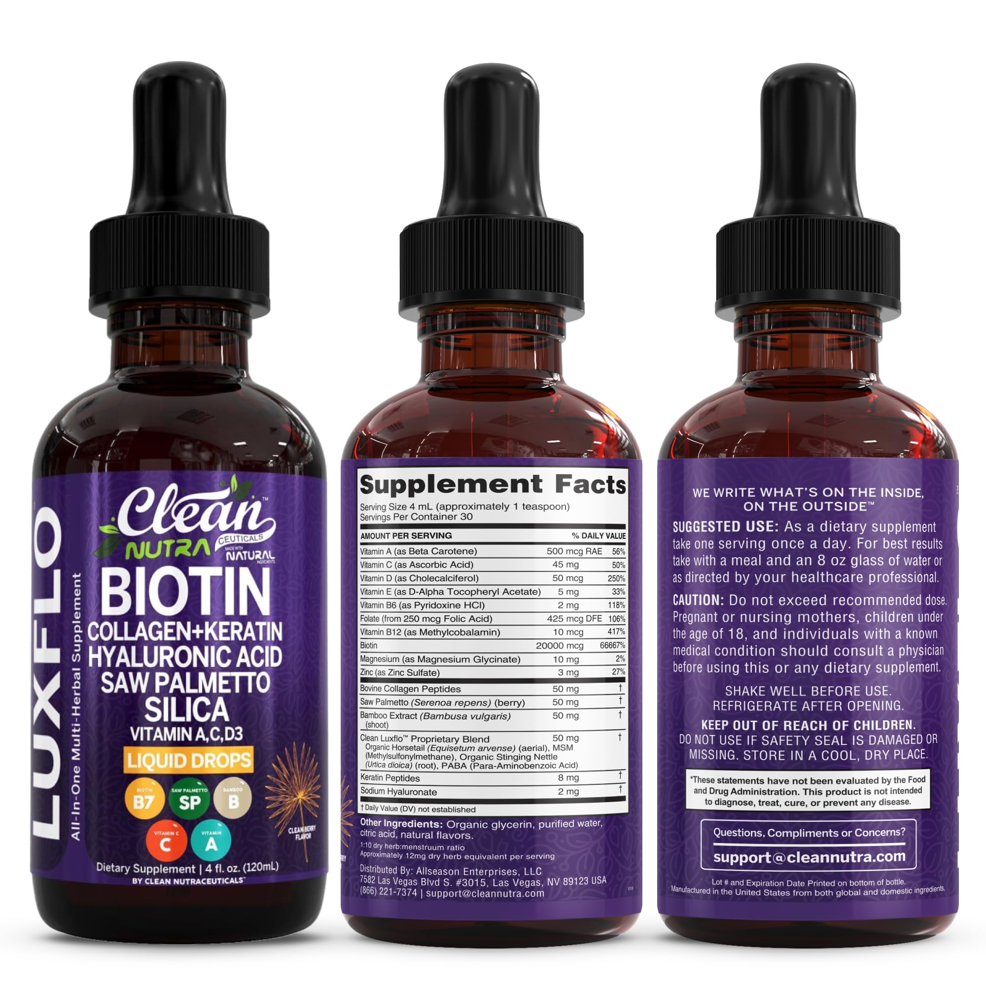 nutrient-rich formula for hair vitality