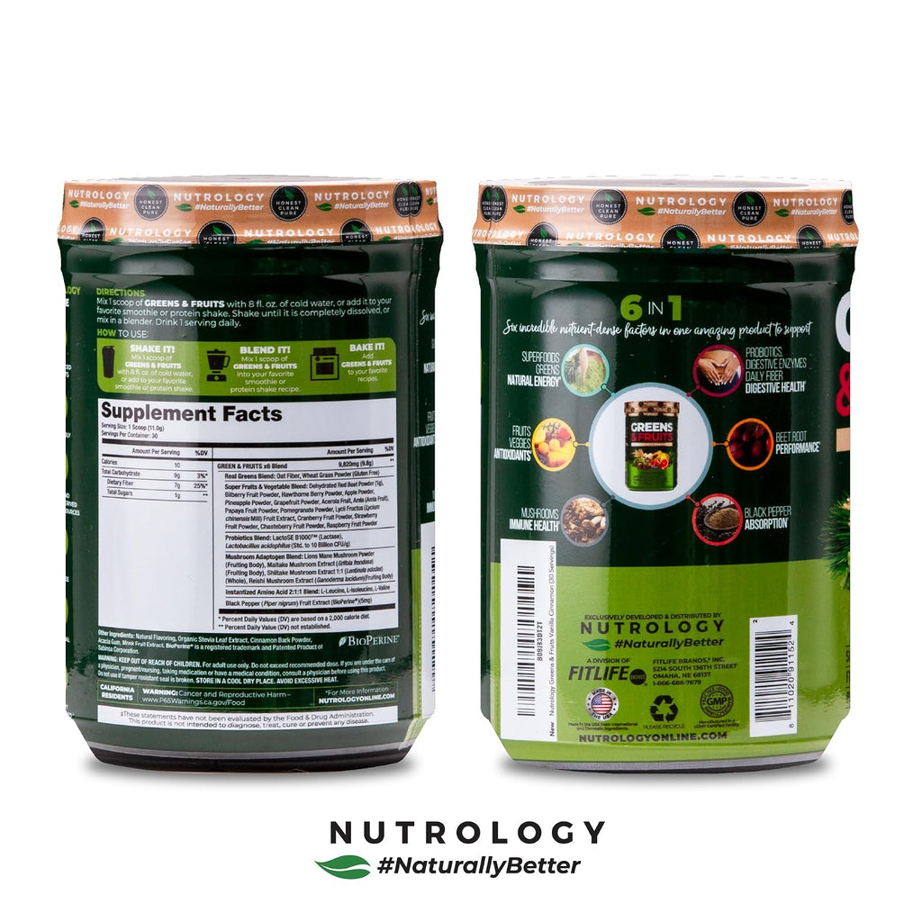 nutrient-rich fruit powder blend