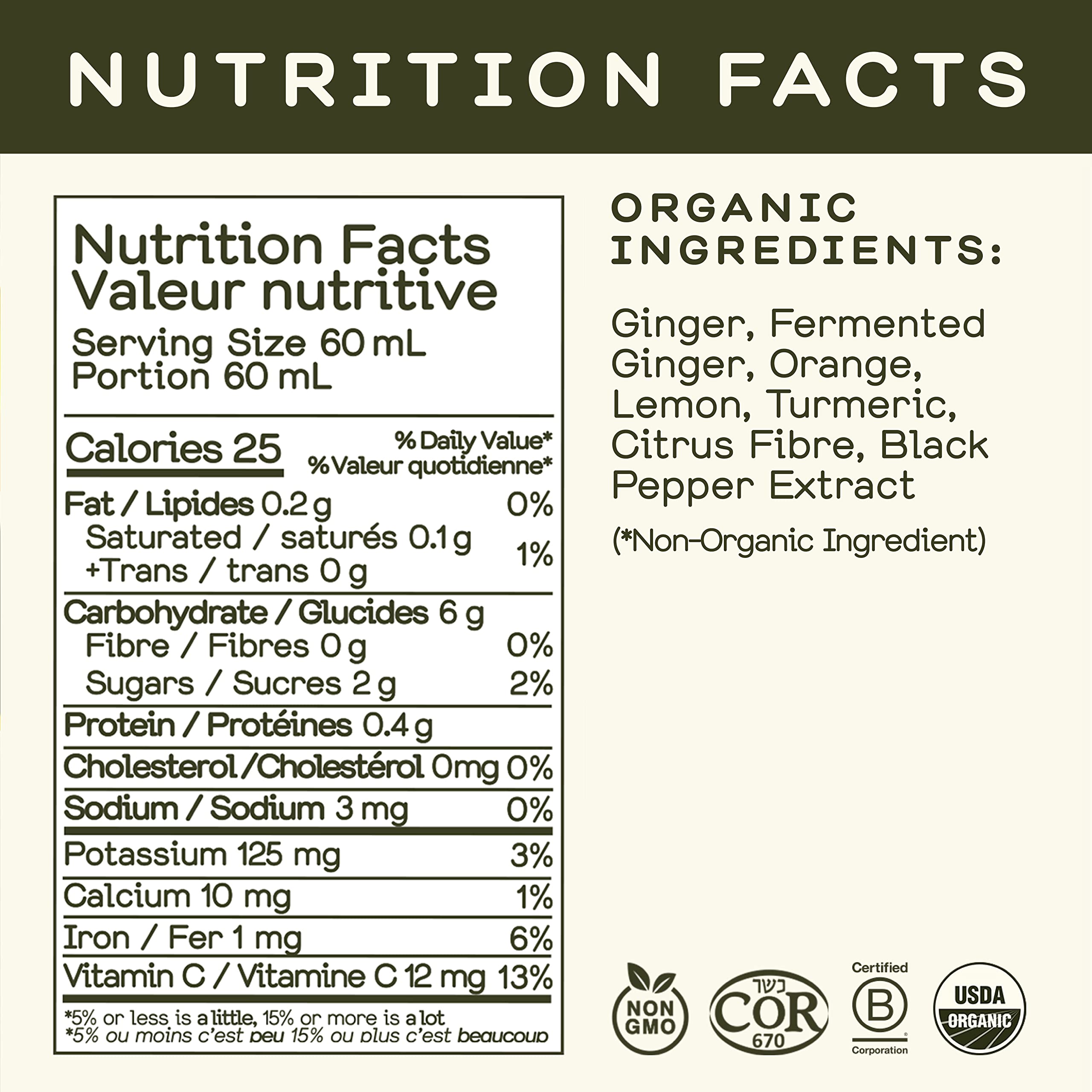 nutrient-rich ginger wellness formula