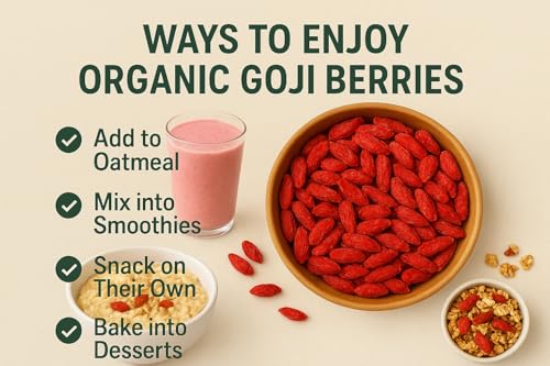 Nutrient-rich goji berries for energy